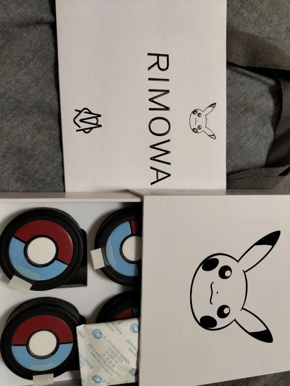 RIMOWA | Accessories | Rimowa X Pokmon Wheel Set Pokemon Redwhite 3 ...